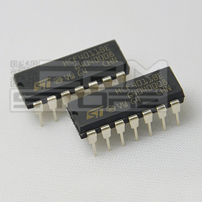 2pz HEF 4011 BP integrato 4 porte NAND HEF